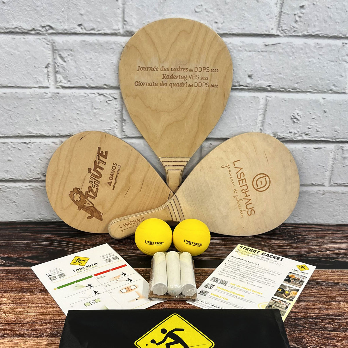 Schulset/Teamset «SOCIAL» (24x) – Street Racket Shop